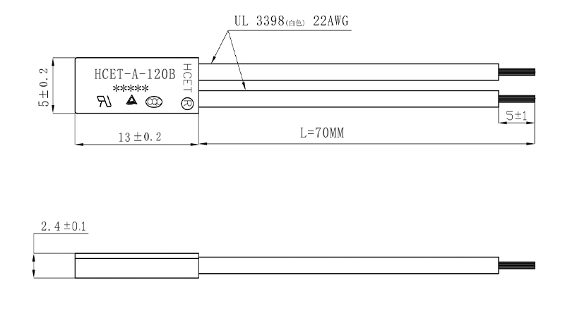 HCET-A家用电器温控开关-温控开关厂家-海川温度开关